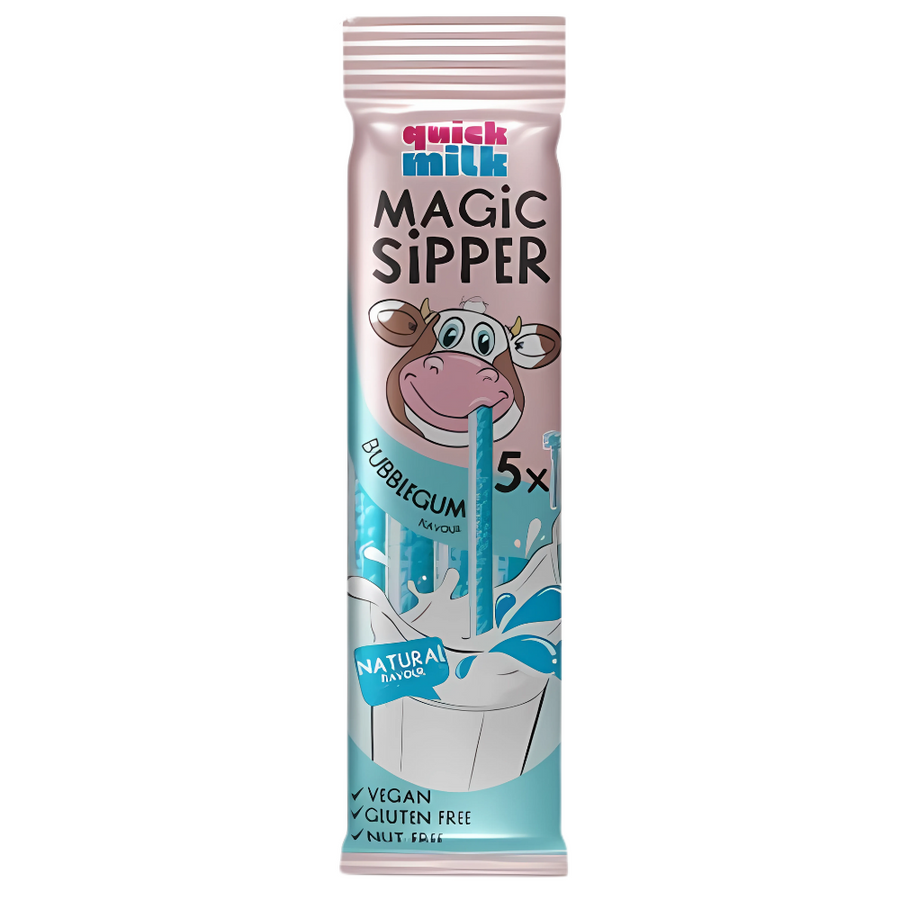 Quick Milk Magic Slipper Bubble Gum